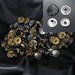 100 Sets 400 Pcs Black Gunmetal Open Line 24 Snaps - Etsy