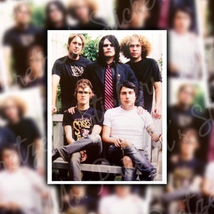 My Chemical Romance Band Photo, Emo, Goth Sticker - Etsy
