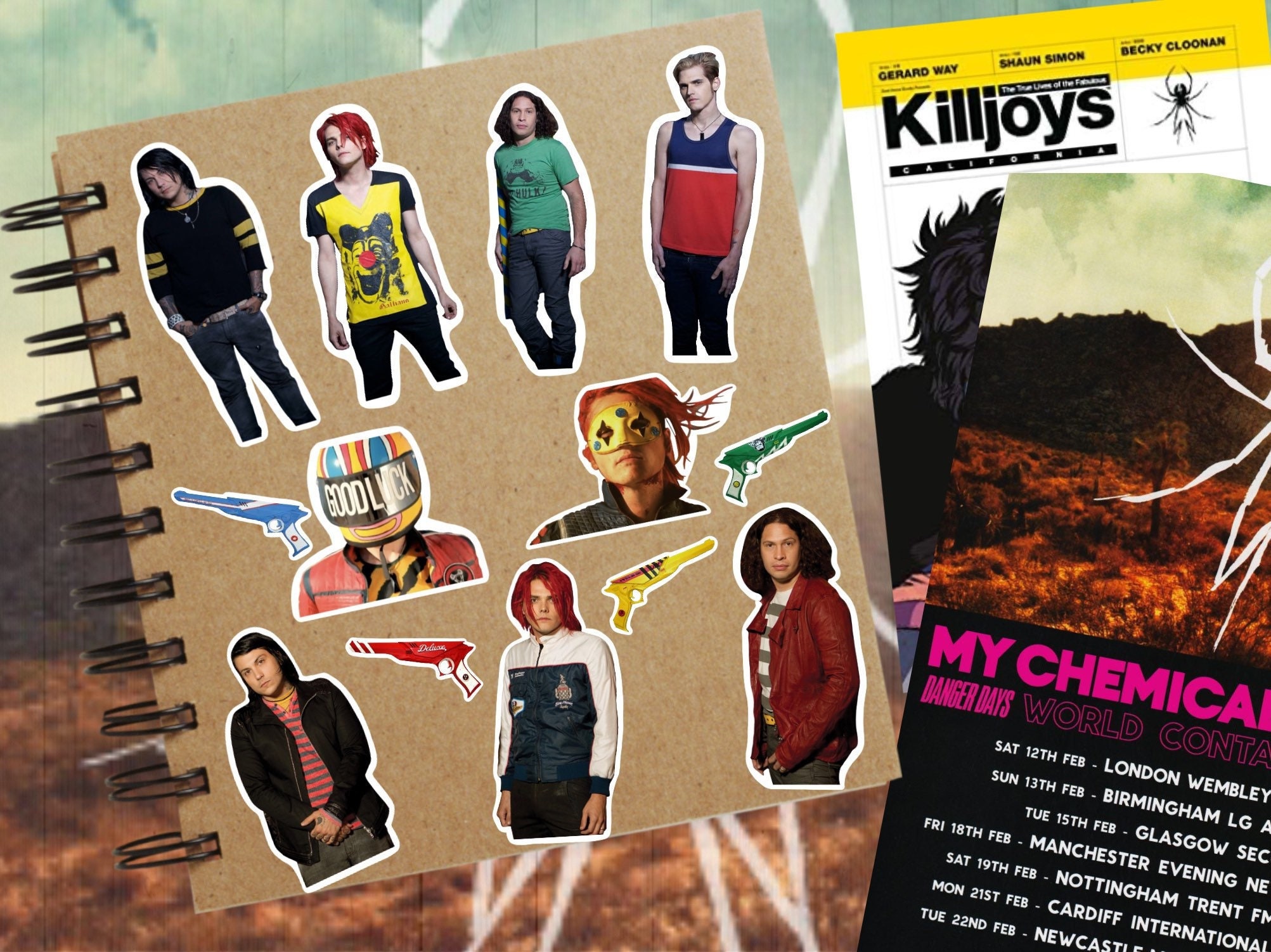 My Chemical Romance Anime Danger Days