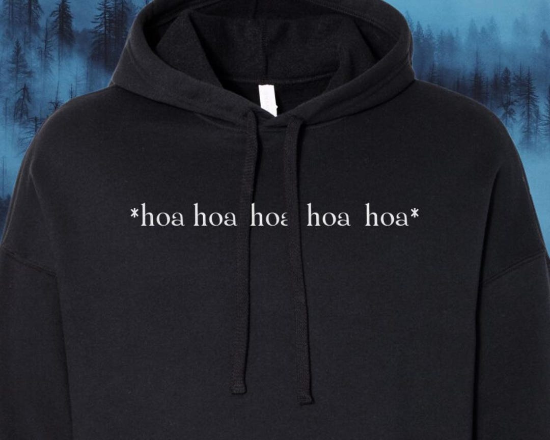 Luxury Handmade Hoa Hoa, Twilight Inspired Hoodie, 16 Colors - Etsy