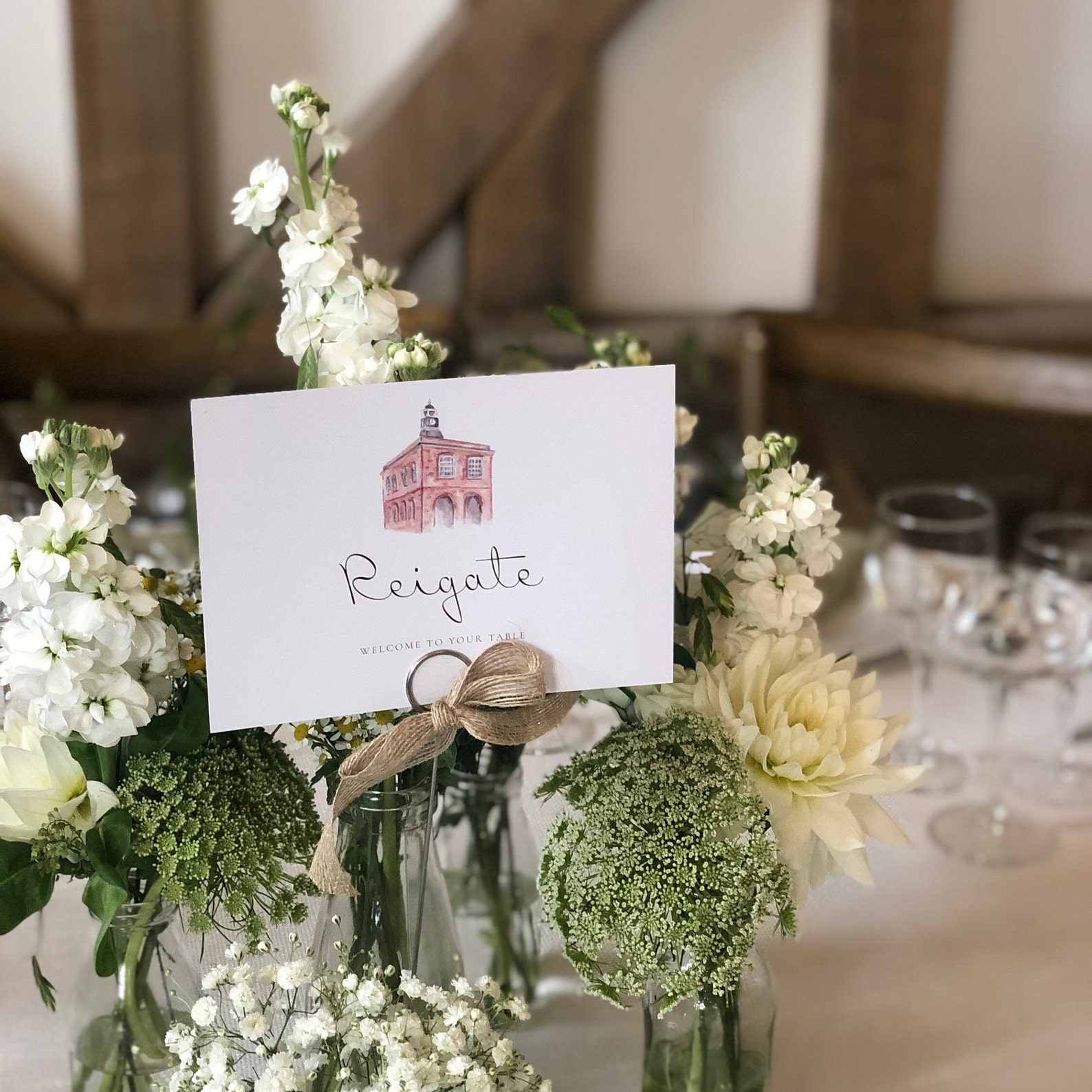 Bespoke Illustrated Table Plan Hand Painted for Weddings and - Etsy