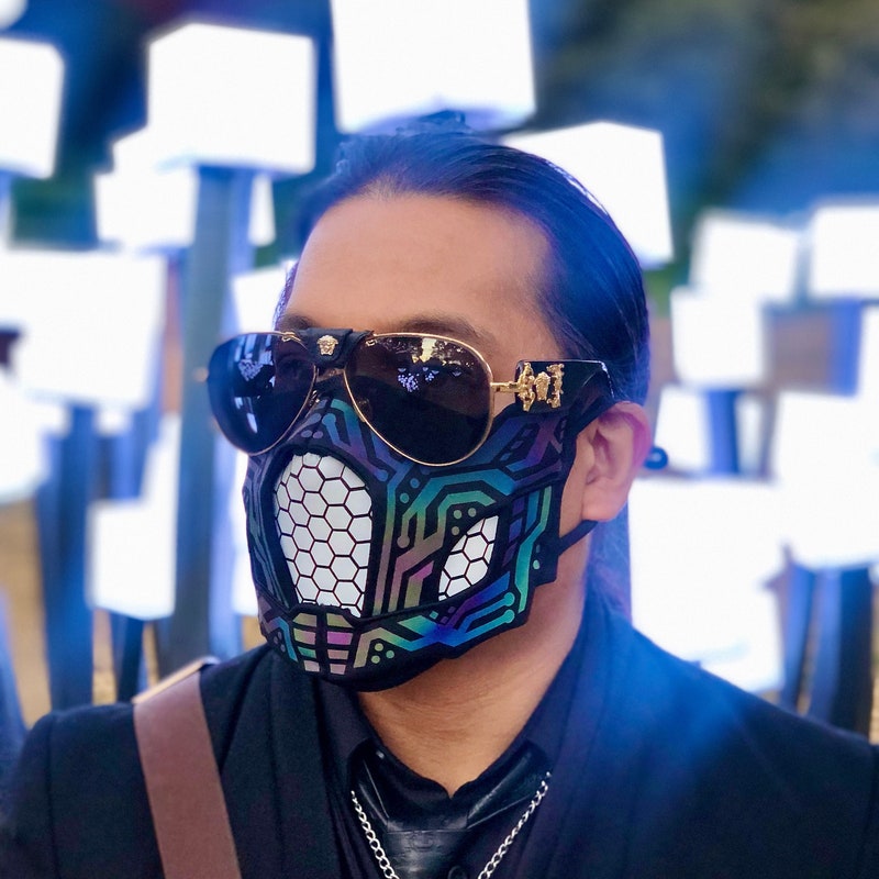 Unique Futuristic Mask - Etsy