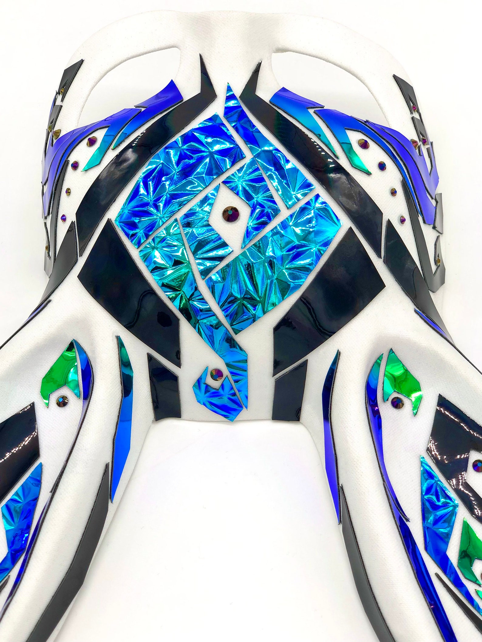 Holographic vertigo Bunny Mask Fetish Rabbit - Etsy