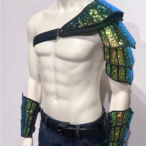 Holographic Armor | Queensguard Armor | Medieval Cosplay | Pauldron ...