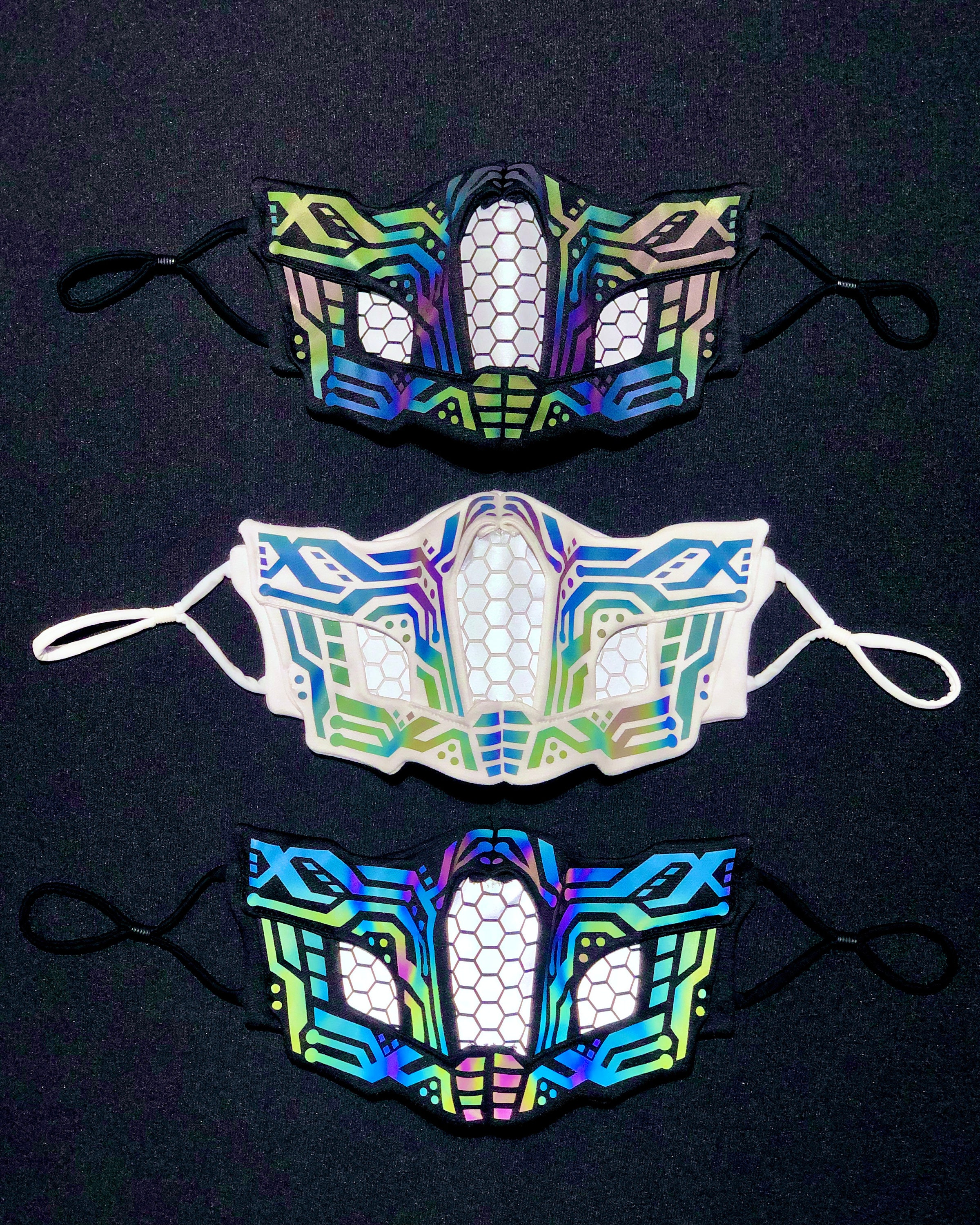 Firewall 3D Cyberpunk Face Mask | Robot | Cyborg | Circuitry ...