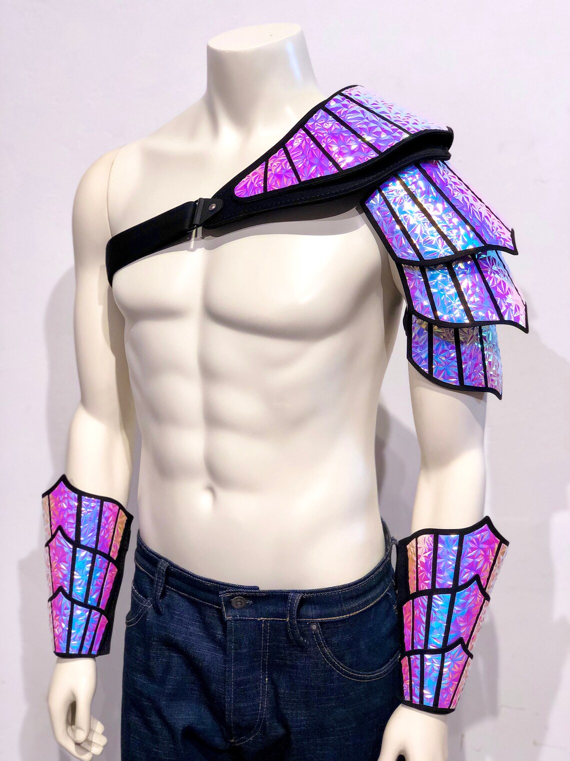 Holographic Armor Queensguard Armor Medieval Cosplay - Etsy
