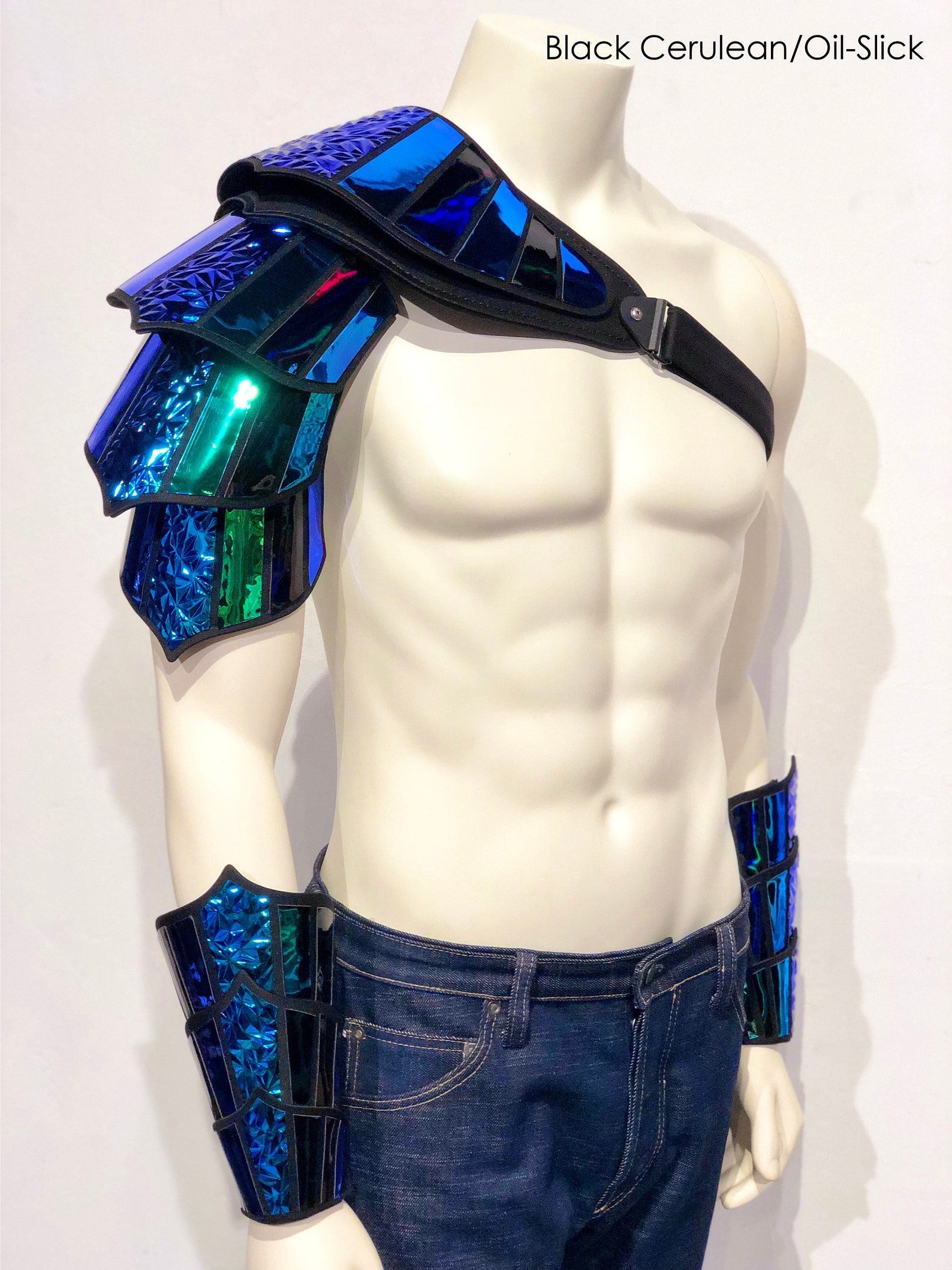 Holographic Armor | Queensguard Armor | Medieval Cosplay | Pauldron ...
