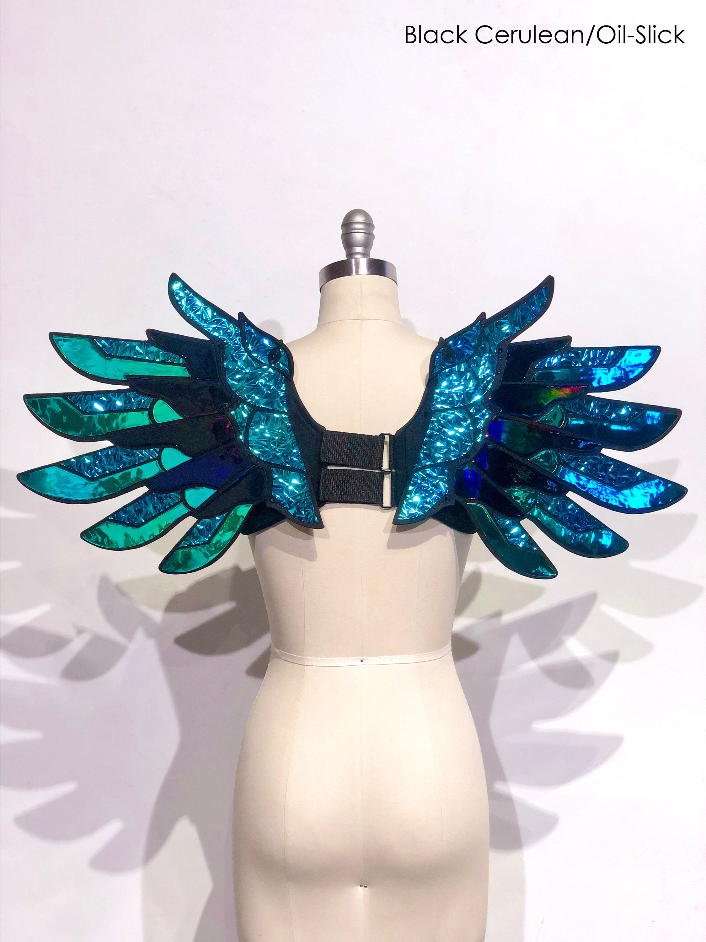 Holographic Cosplay Wings Mercy Overwatch Wings Iridescent - Etsy Canada