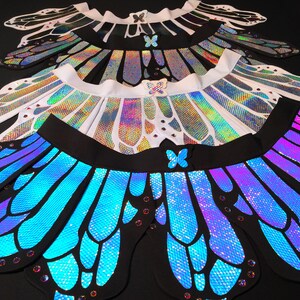 Black Holographic Butterfly Skirt | Rave Outfit | EDC Outfit ...
