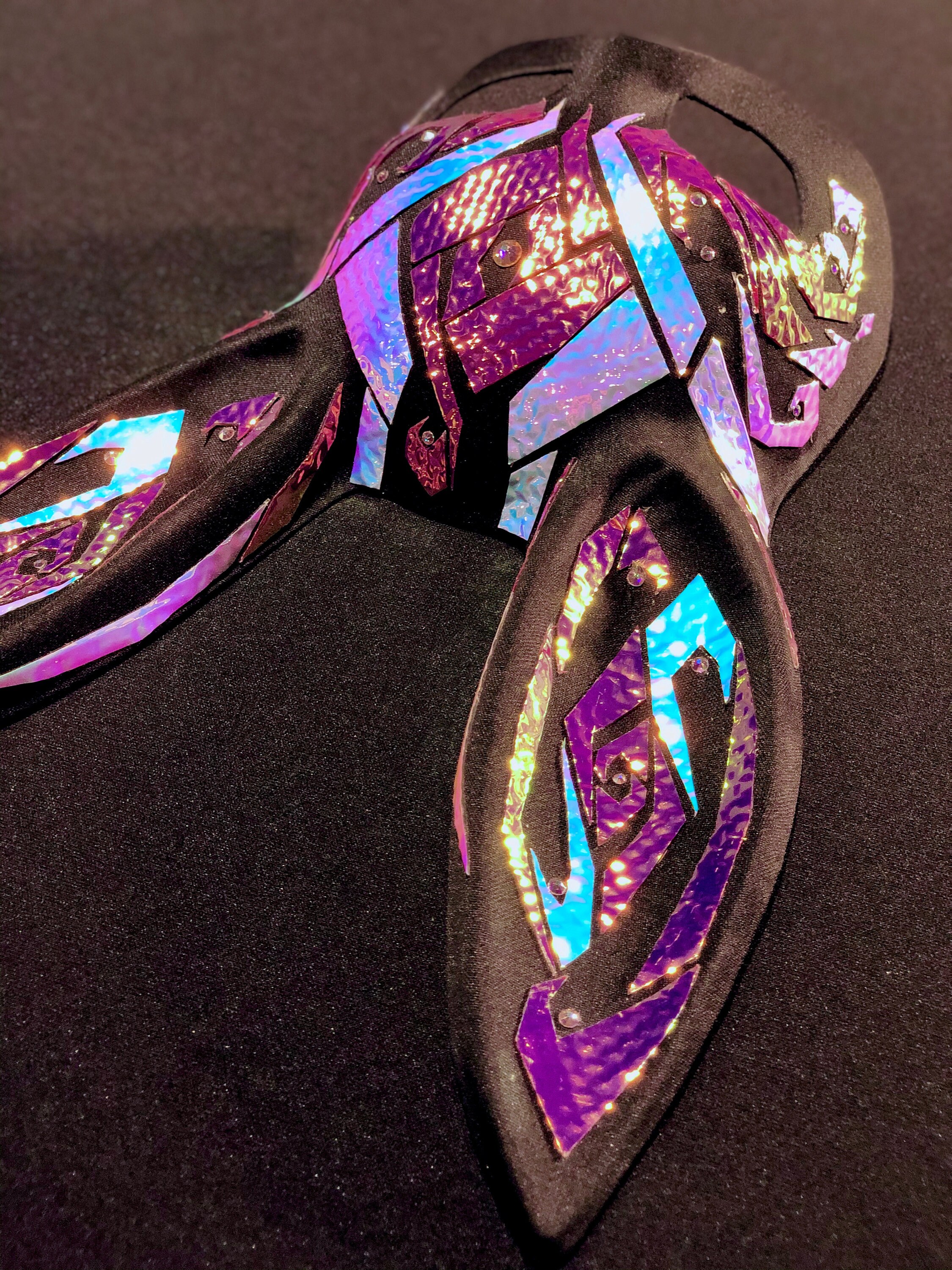 Holographic Vertigo Bunny Mask Fetish Rabbit | Etsy
