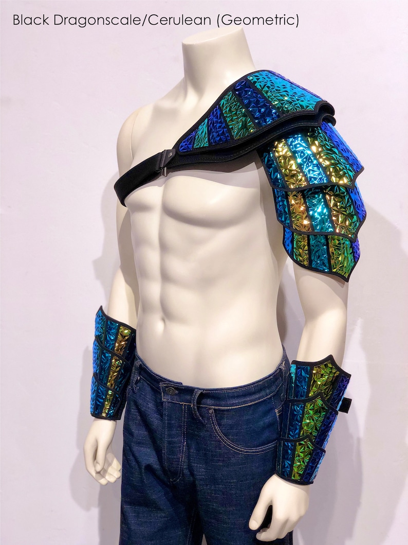 Holographic Armor | Queensguard Armor | Medieval Cosplay | Pauldron ...