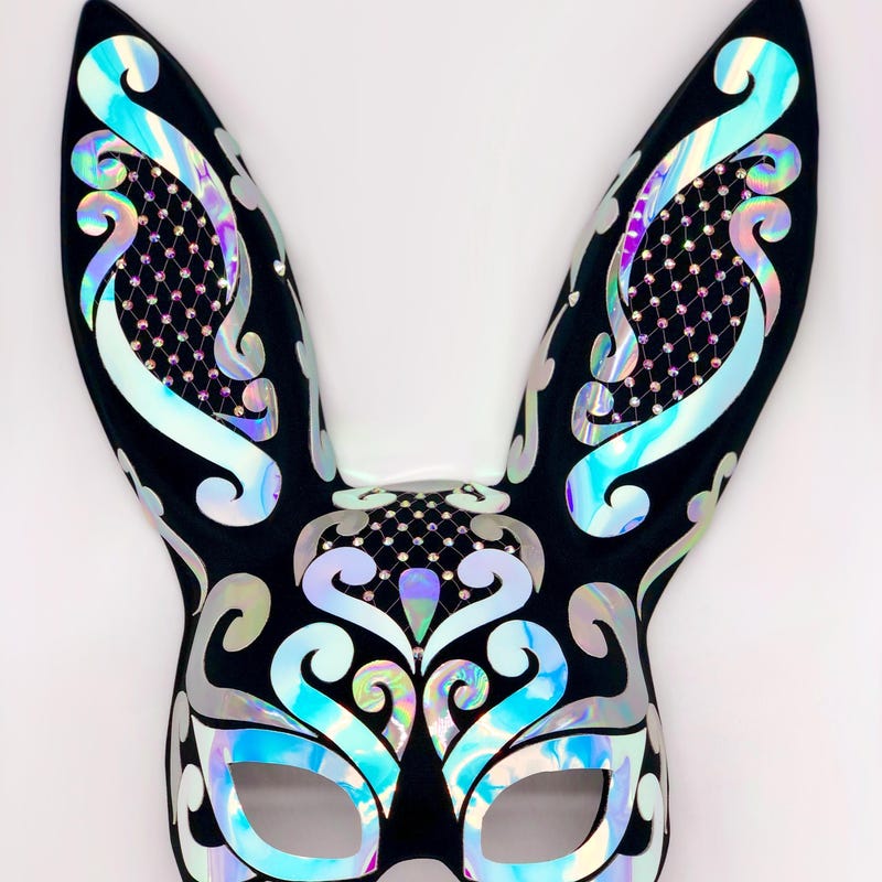 Rabbit Mask - Etsy