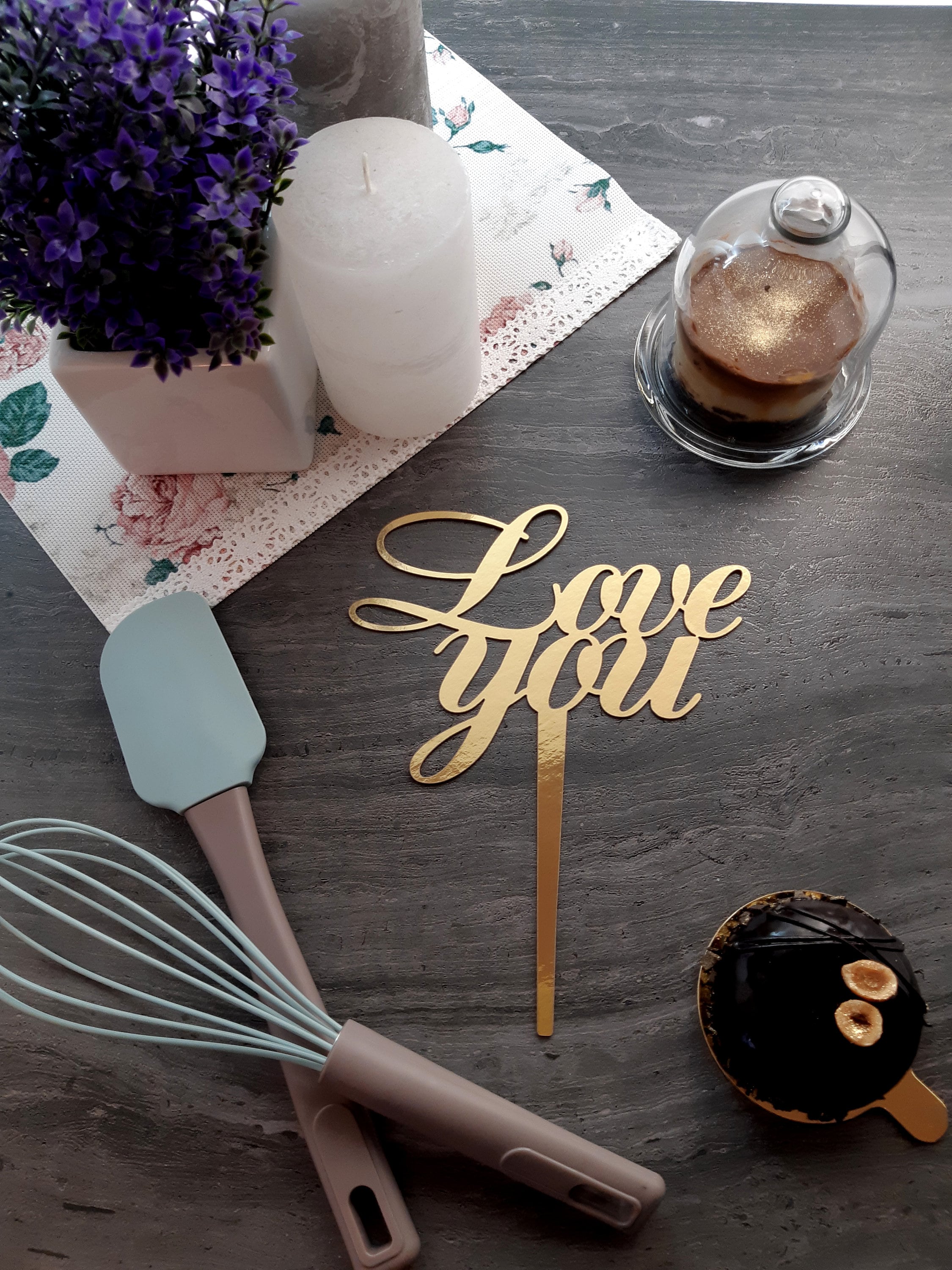 Topper Love. Cake topper Love. Topper for cake | Etsy