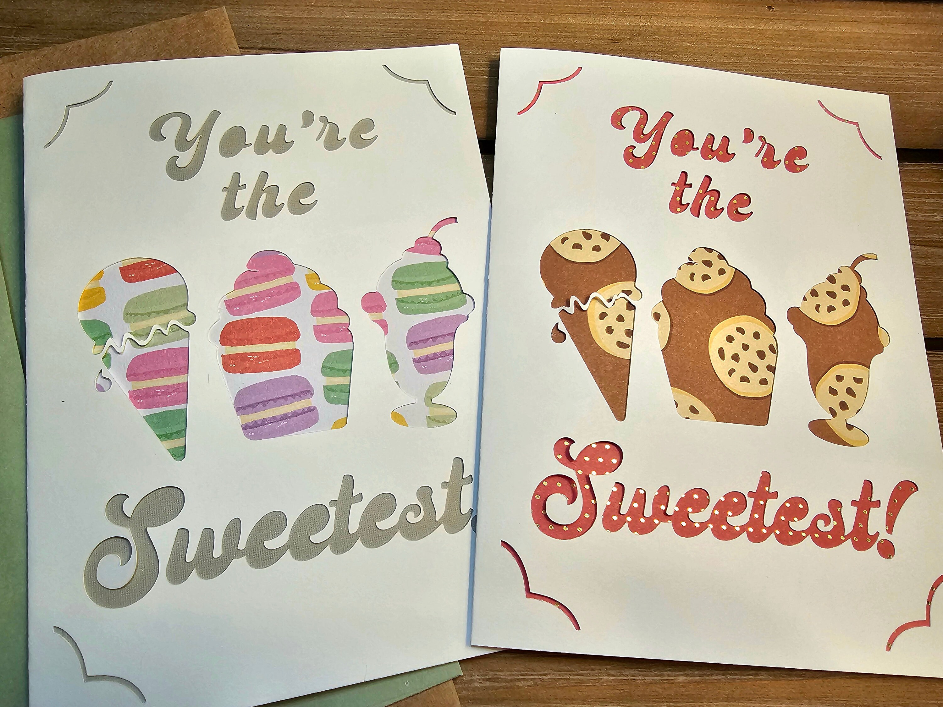 You're the Sweetest Card Thank You Card Sweet Card Dessert Card Cookie ...