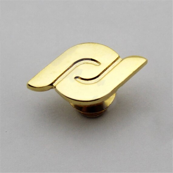 Pin Bespoke Personalized Metal Tag Logo Label Badge Design | Etsy