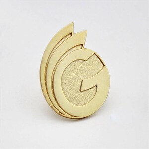 Personalized Shield Label Pendants Pin Bespoke Metal Tag Logo Badge ...