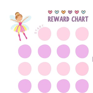 Reward Chart Toddler Reward Chart Star Chart Reward Chart - Etsy