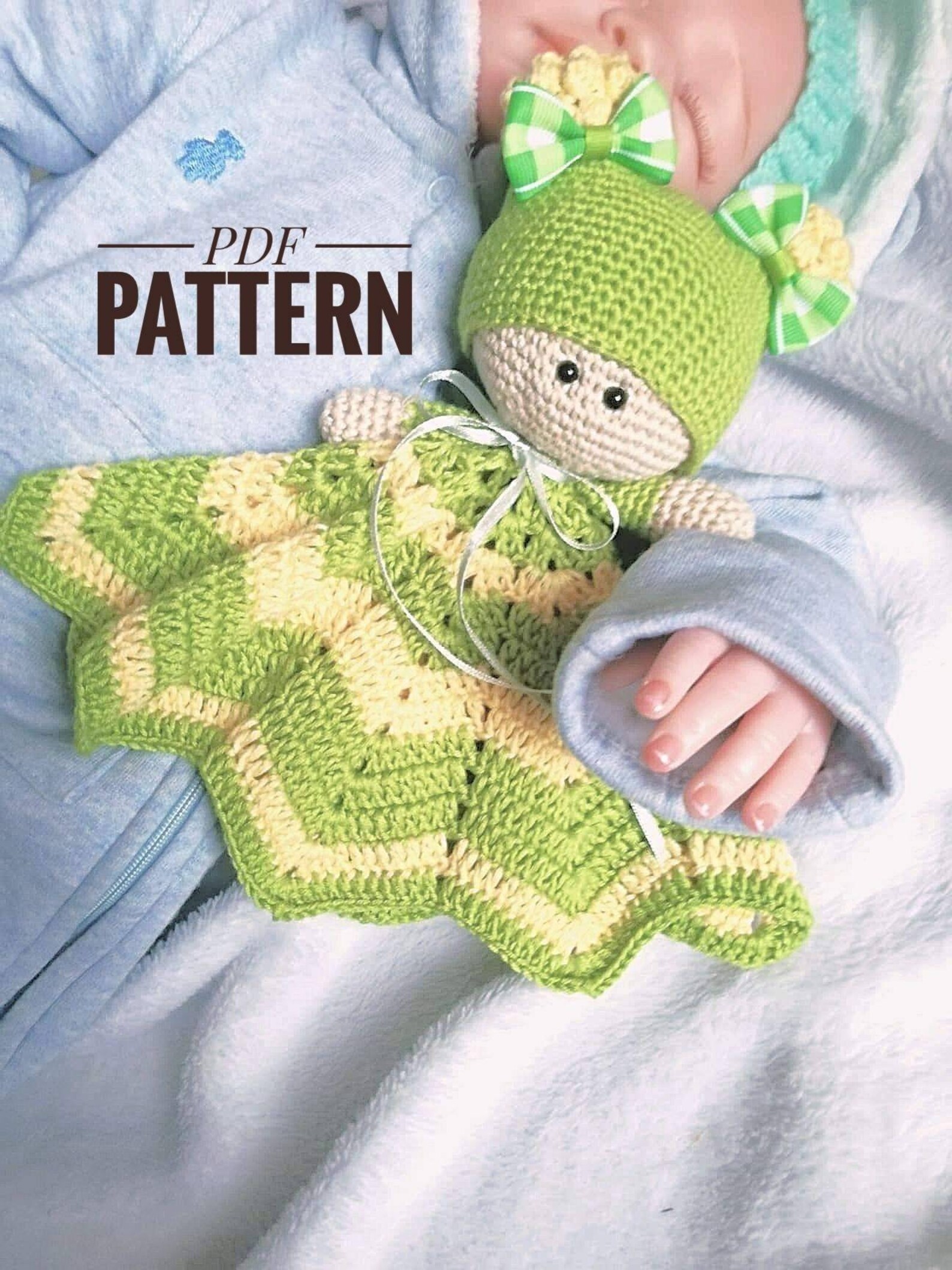 Amigurumi Crochet Baby Snuggle PDF Pattern Comfort Toy for - Etsy
