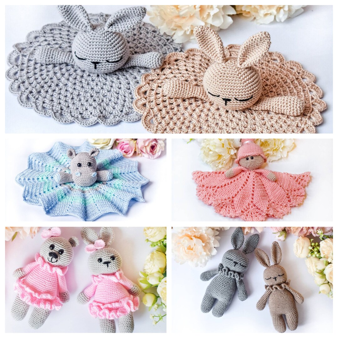 BIG PACK, 6 Different Amigurumi Crochet Patterns, Crochet Pack All in ...