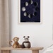 Phases of the Moon Poster, Educational Homeschool Print, Montessori ...