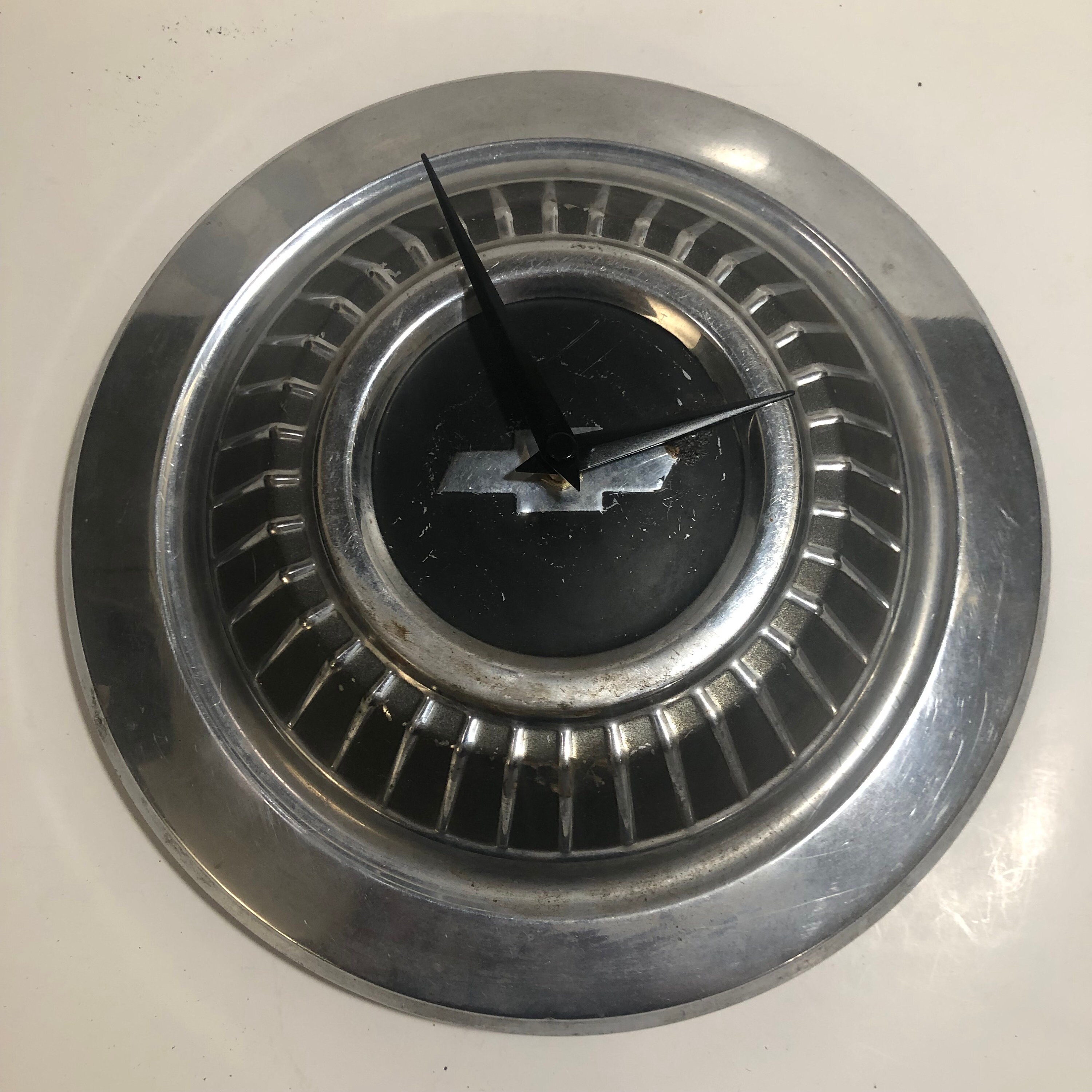 Vintage Rat Rod Hot Rod Chevrolet Hubcap Shop Clock - Etsy