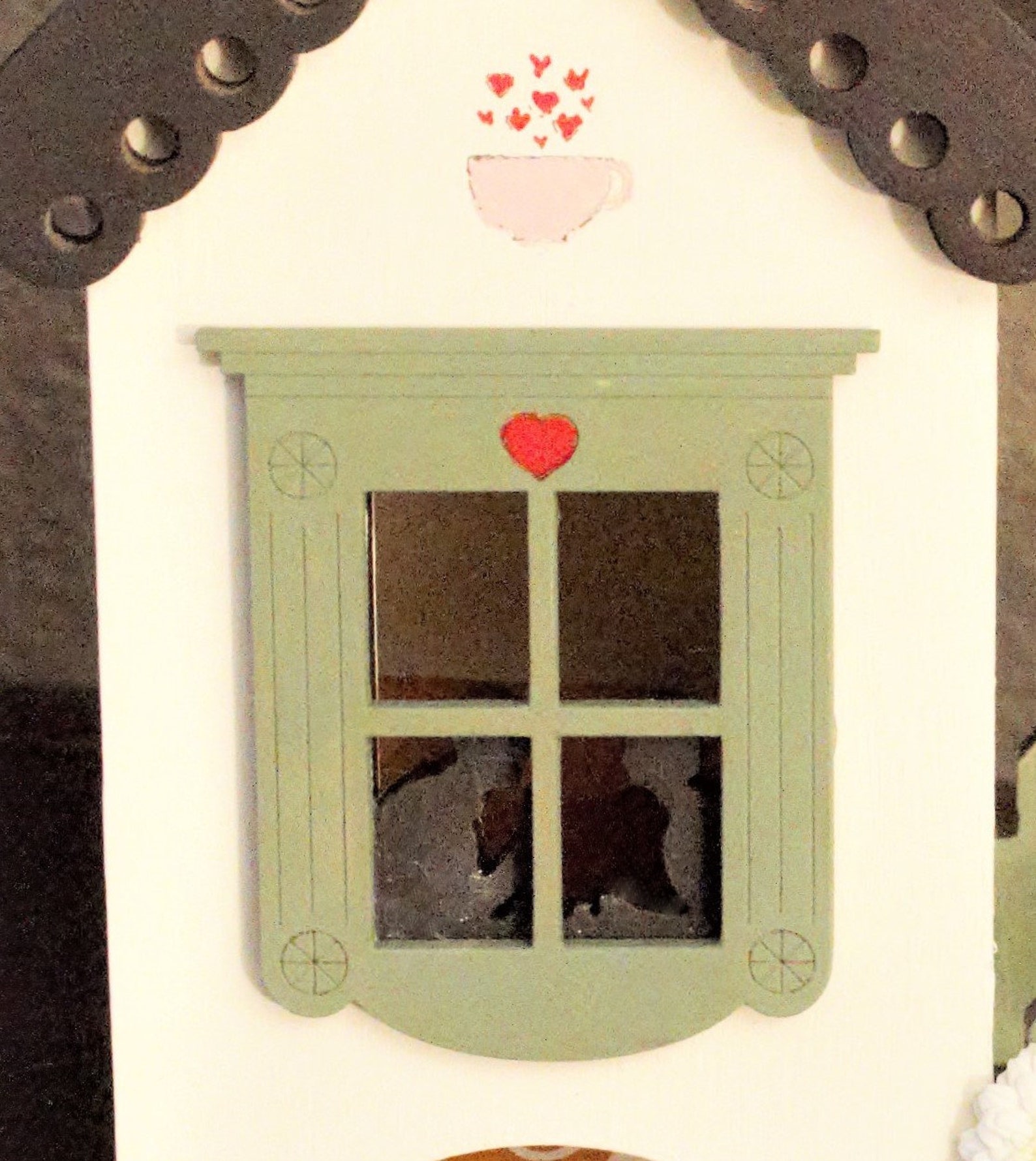Tea Bags Organizer, Cute Little Tea Bag House Box Dispenser for Tea ...