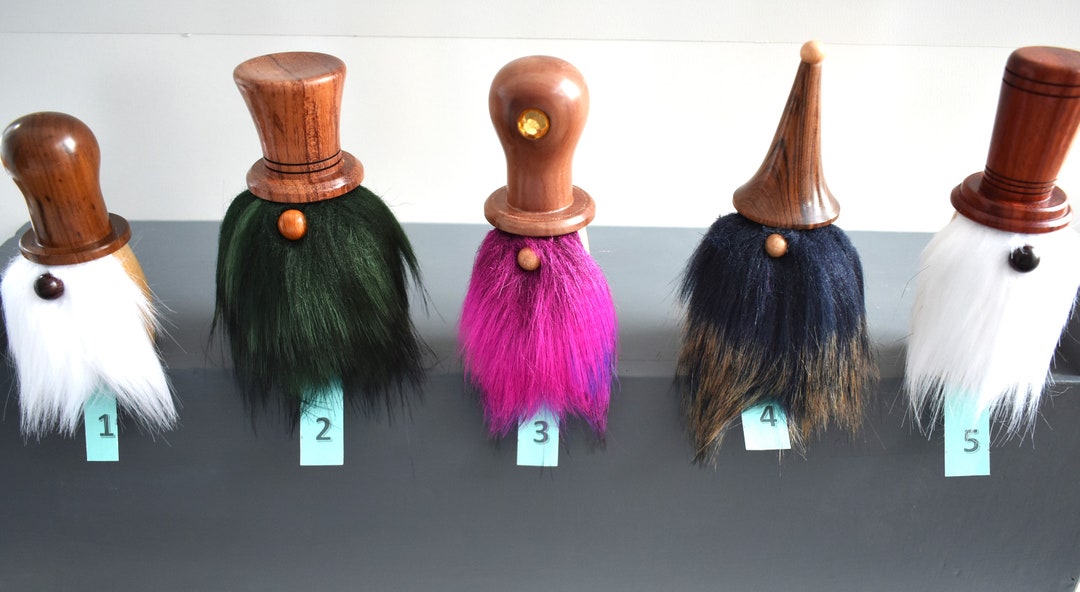 Wooden Ornamental Gonks/gnomes Hand Turned on My Wood Lathe From ...