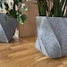 Large Felt Plant Pot, Plant Basket, Case for Planters - Etsy
