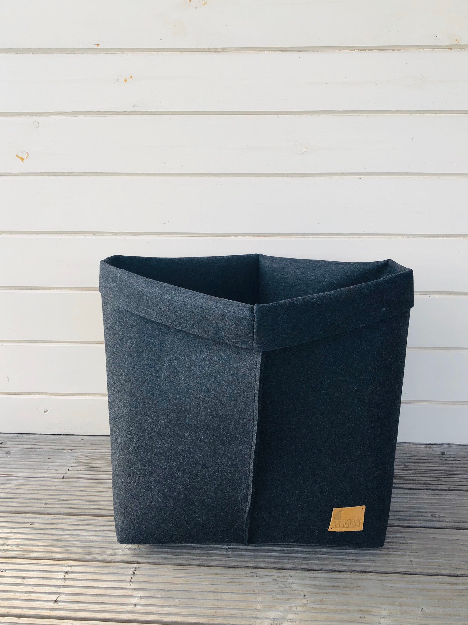Felt Laundry Hamper, Minimalist Laundry Basket, Clothes Hamper, Laundry ...