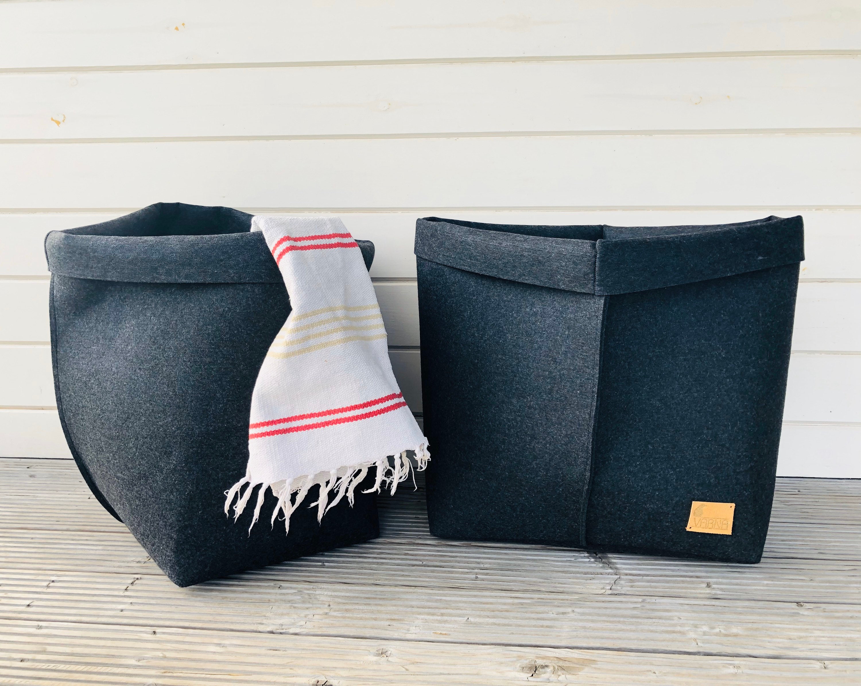 Felt Laundry Hamper - Etsy UK