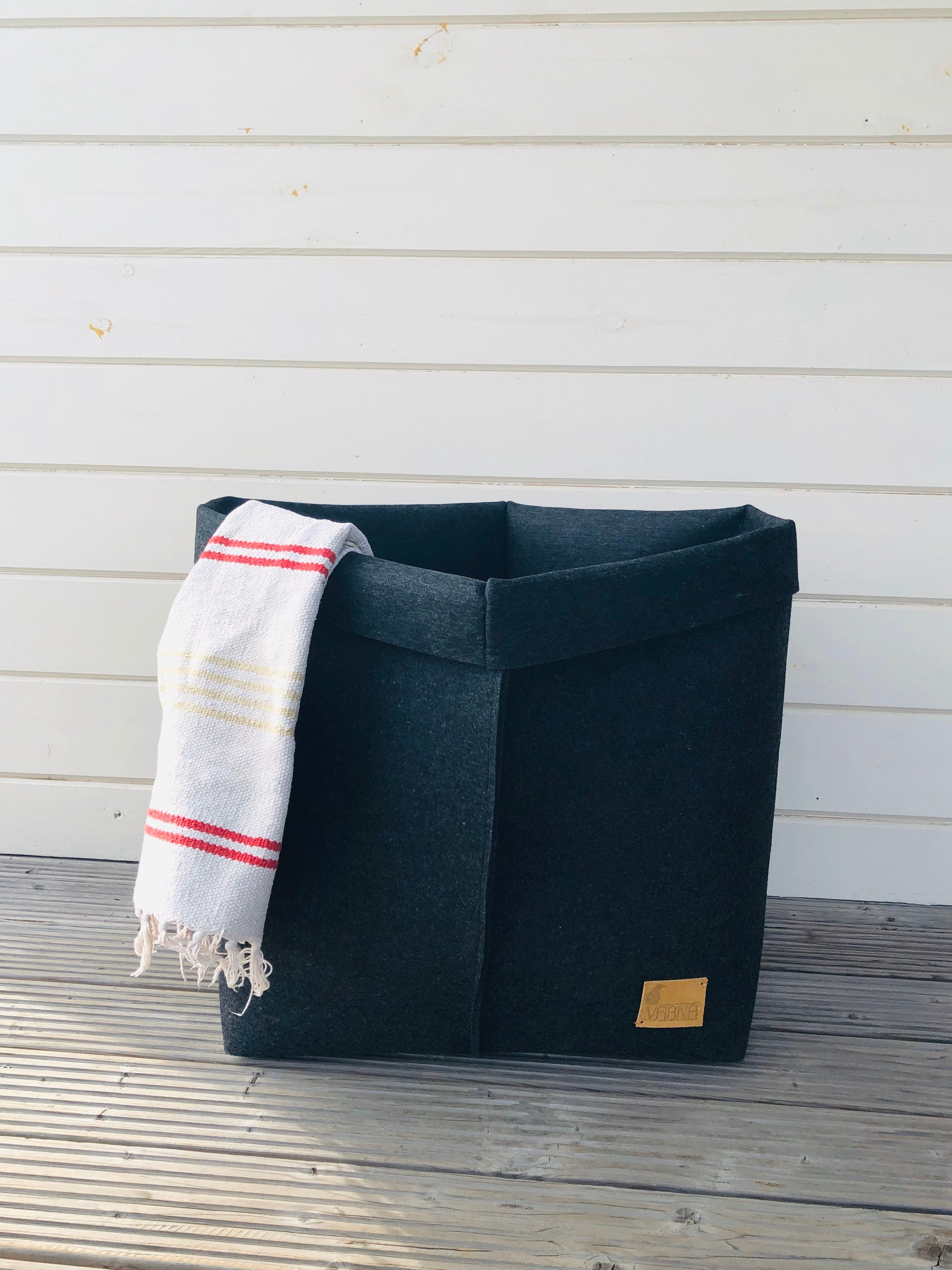 Felt Laundry Hamper - Etsy UK