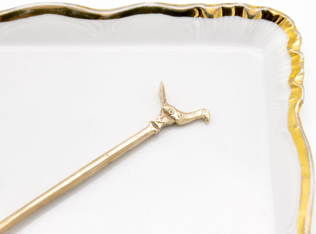 Roman Spinning Staff/finger Knuckle/distaff/distaff Bronze - Etsy UK