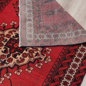 4x7 Handmade Persian Rug, 4x7 Vintage Rugs for Living Room, 3'11 X 6'9 ...