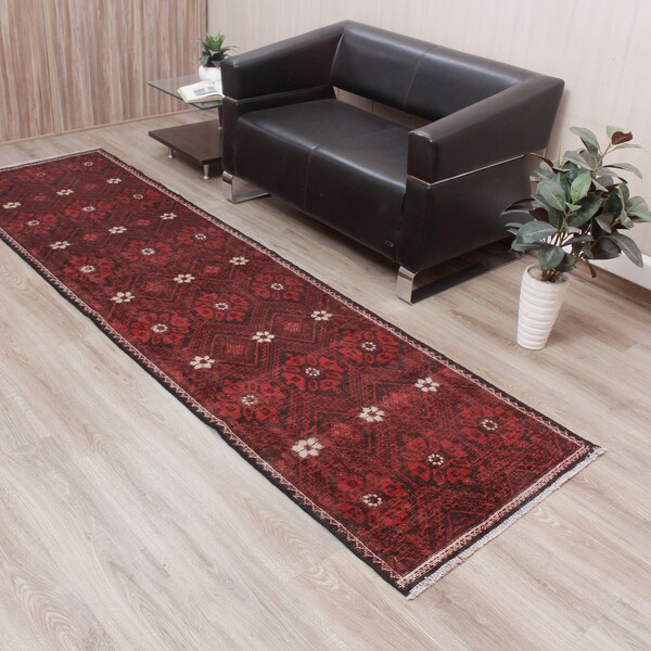 Red Rug Runner - Etsy