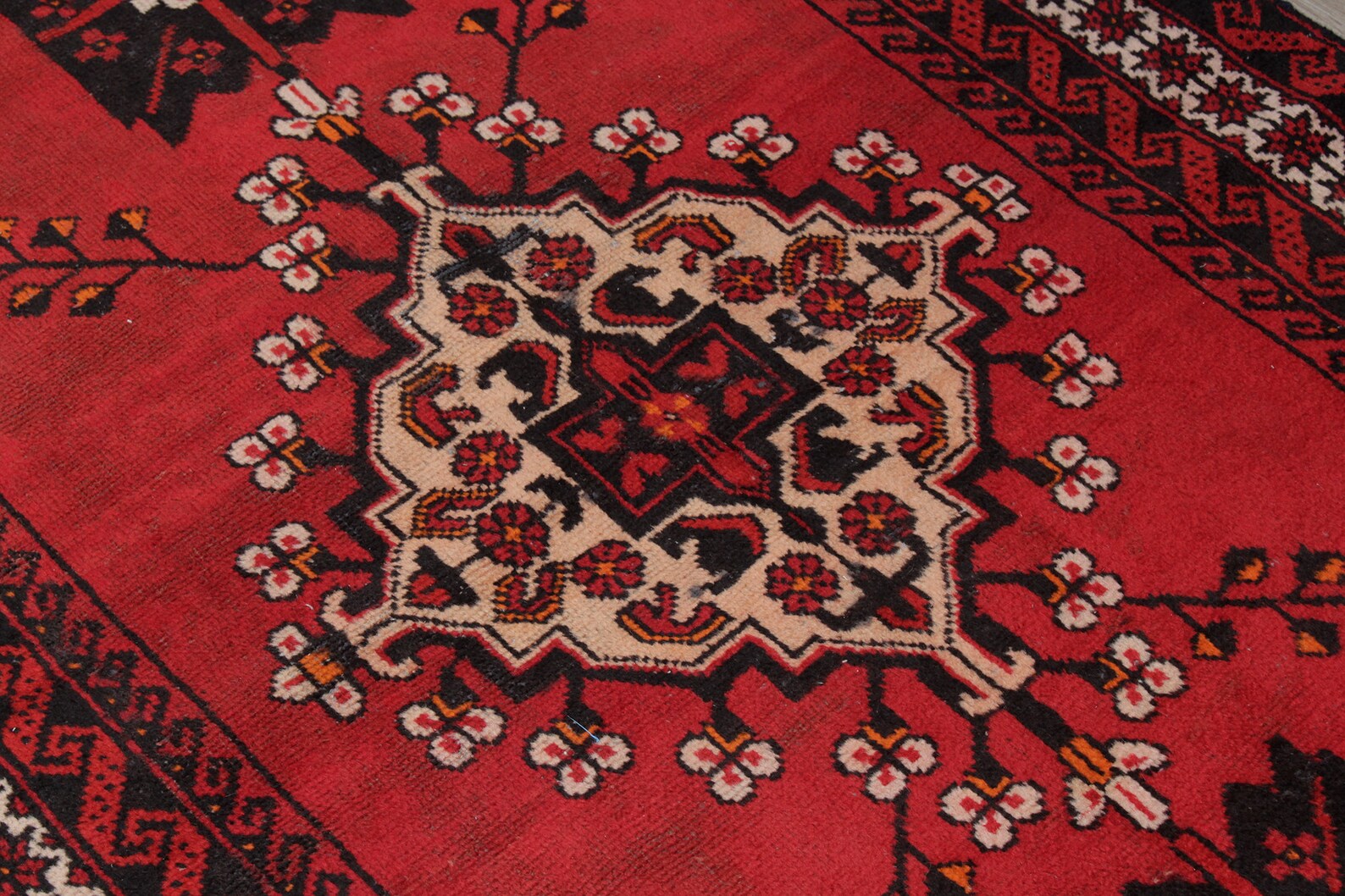 4x7 Handmade Persian Rug 4x7 Vintage Rugs for Living Room - Etsy