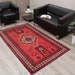 4x7 Handmade Persian Rug, 4x7 Vintage Rugs for Living Room, 3'11 X 6'9 ...