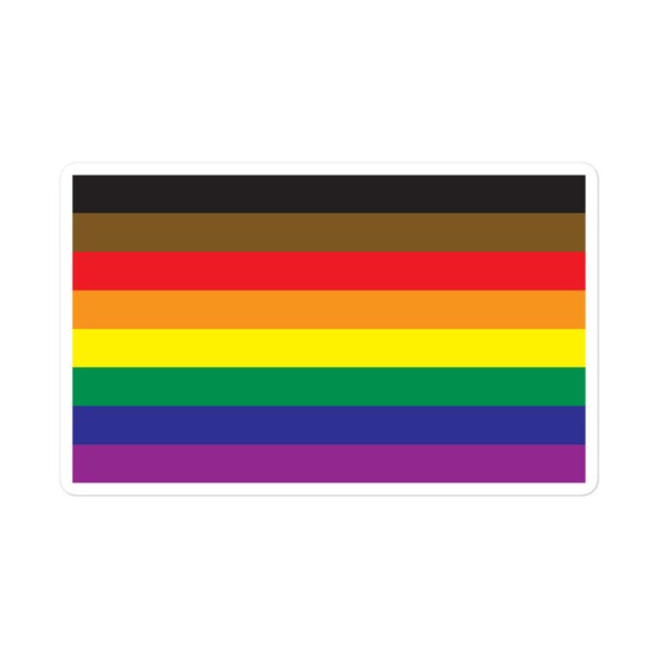 Philadelphia Pride Flag Sticker - Etsy