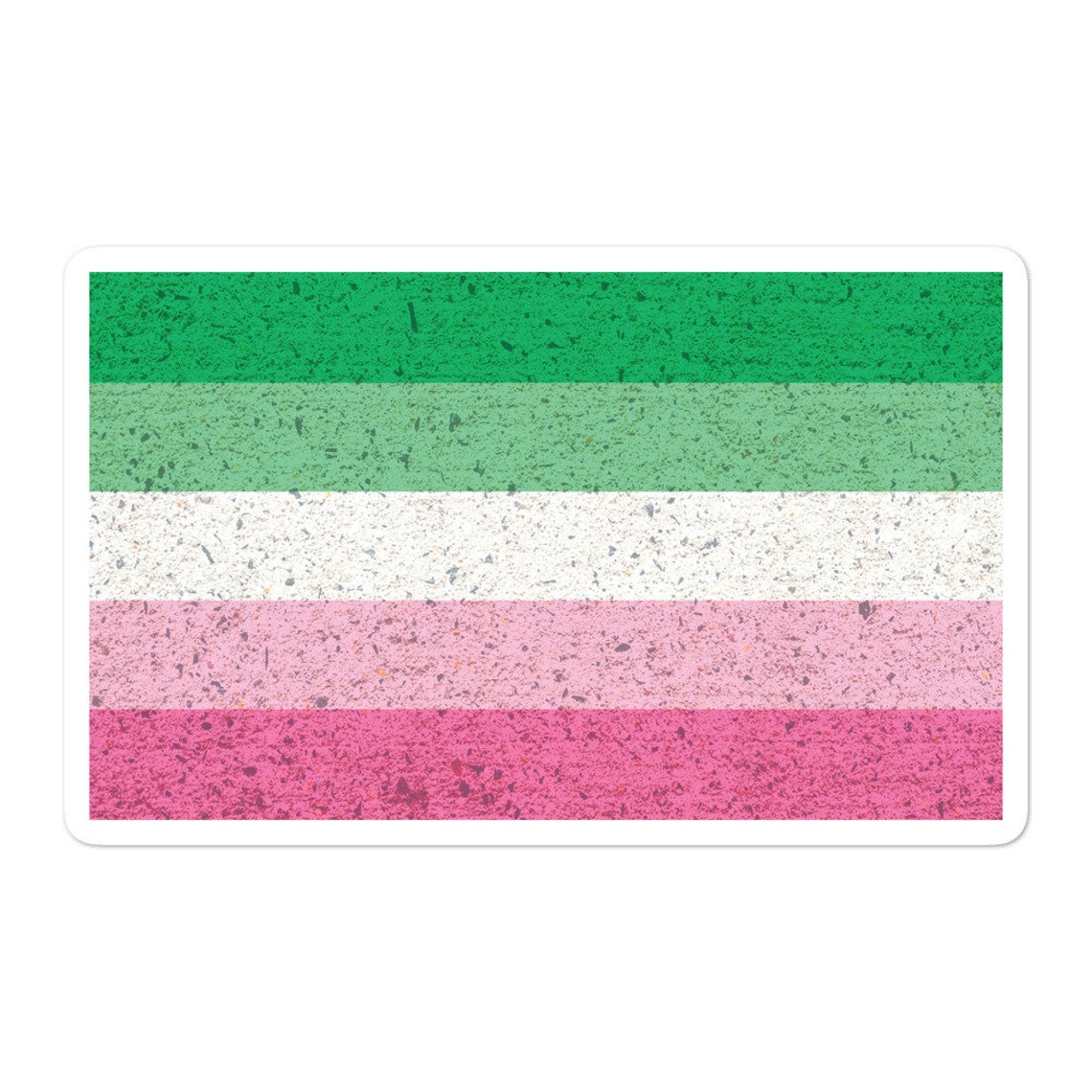 Abrosexual Pride Flag Vinyl Sticker Gay Pride Flag Etsy