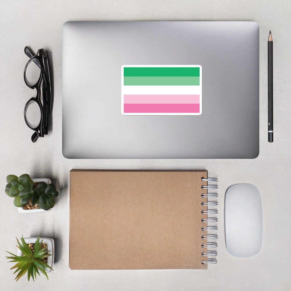 Abrosexual Pride Flag Vinyl Sticker Gay Pride Flag Lgbtq Etsy
