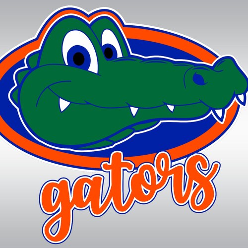 Brush Stroke Gators PNG Hand Drawn Sublimation Design | Etsy