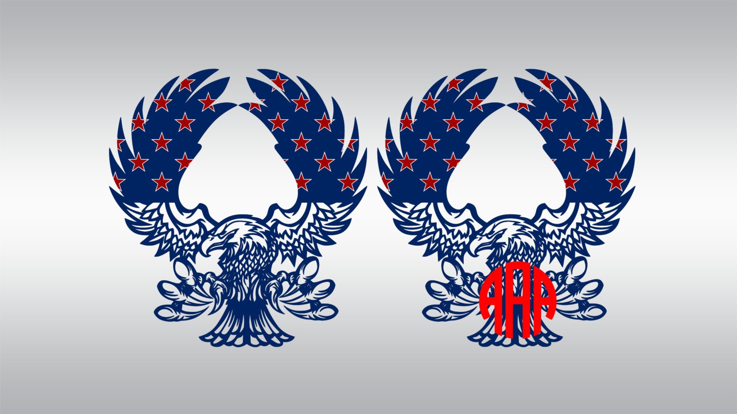 American Eagle Thin Blue Line Svg Clipart Cut File Silhouette - Etsy