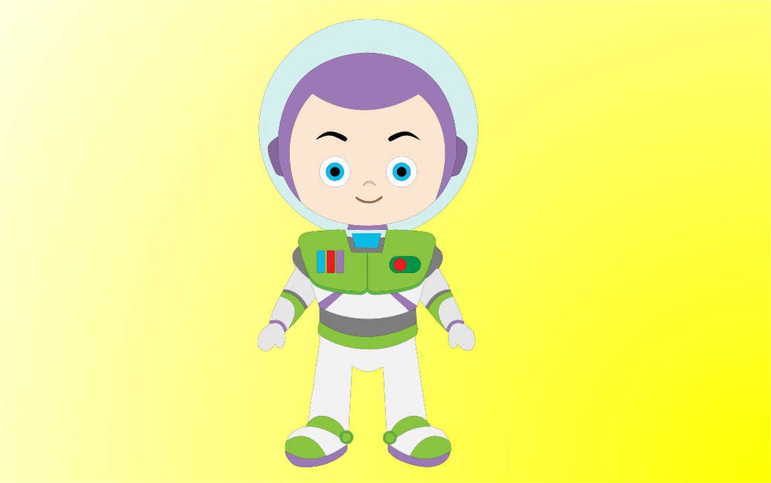 Buzz Kid Toy SVG Clipart Cut Files Silhouette Cameo Svg for Cricut and ...