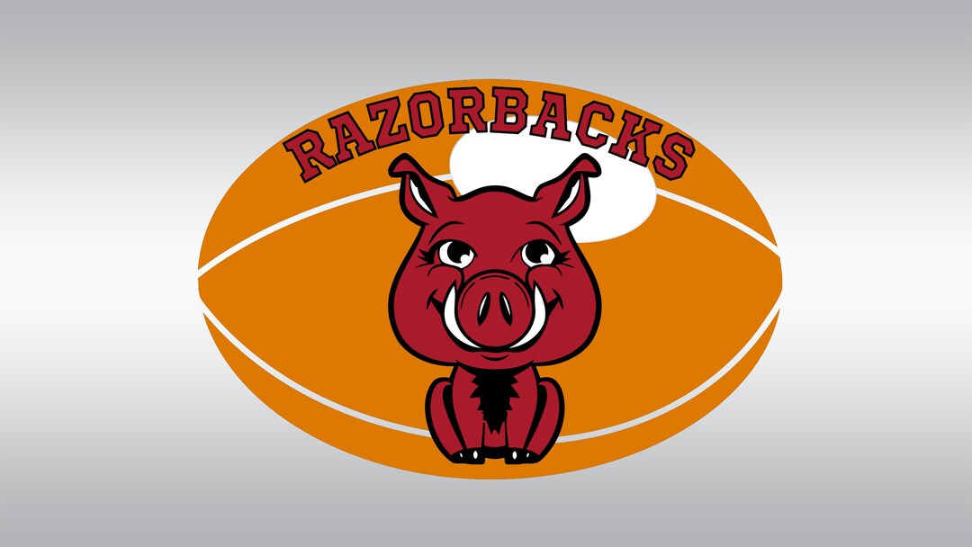 Razorbacks SVG Clipart Cut Files Silhouette Cameo Svg for - Etsy Australia