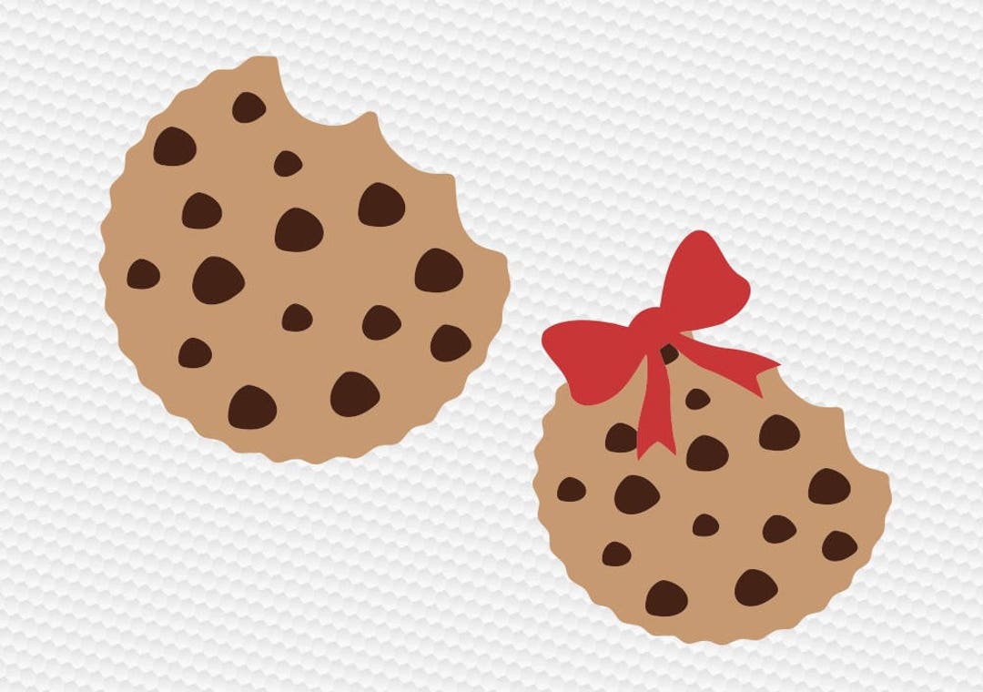 Cookie SVG Clipart Cut Files Silhouette Cameo Svg for Cricut and Vinyl ...