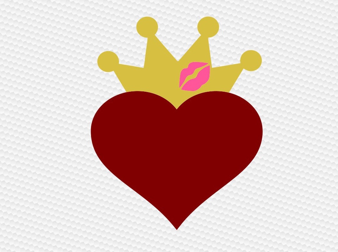 Heart Princess SVG Clipart Cut Files Silhouette Cameo Svg for Cricut ...
