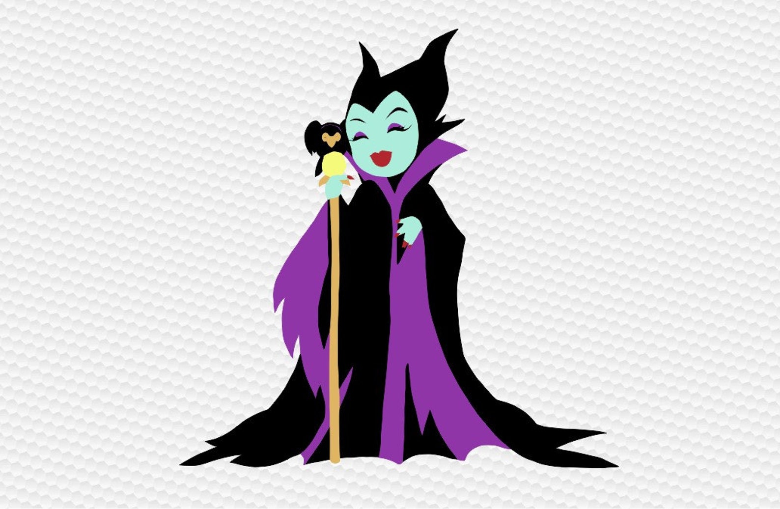 Evil Queen Princess SVG Clipart Cut Files Silhouette Cameo Svg | Etsy