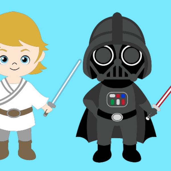Luke Skywalker Svg - Etsy
