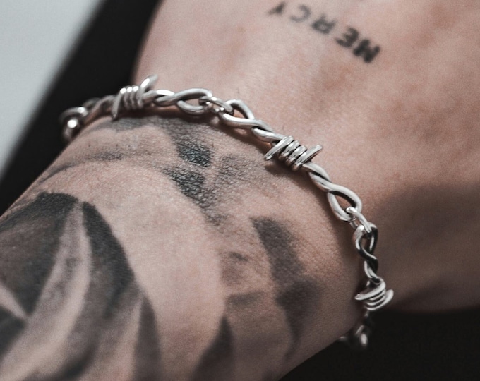 Barbed Wire Bracelet - Etsy