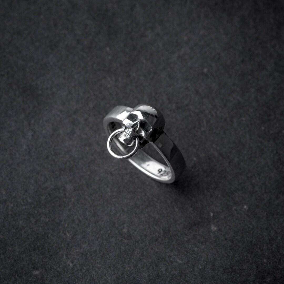 Skull Head Ring | Sterling Silver Skull | Handmade Skull Ring | Skull ...