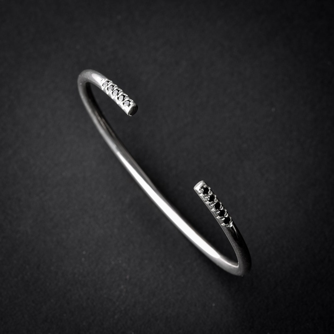 Delicate Cuff Bracelet Open Bangle Bracelet Handmade Bracelet Open ...